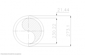 Schedule 120 Pipe 10 Inch (DN250 mm) | Pipe Dimension And Piping ...