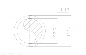 Schedule 120 Pipe 4 Inch (DN100) Dimensions, Weight & Thickness