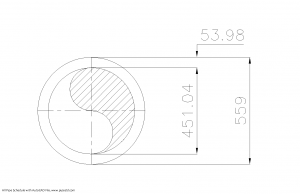 Schedule 160 Pipe 22 Inch (DN550) Dimensions, Weight & Thickness