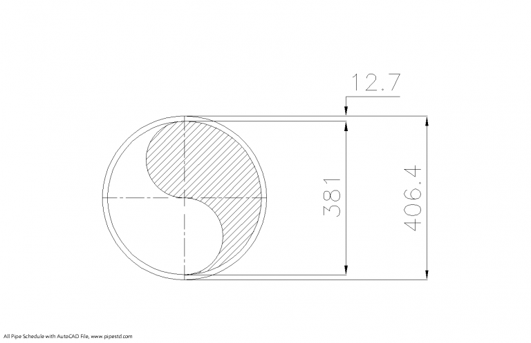 Schedule 40 Pipe 16 Inch (DN400 mm)