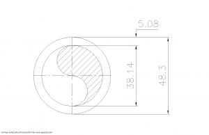 Schedule XS Pipe 1 1/2 Inch (DN40 mm) | Pipe Dimension And Piping ...