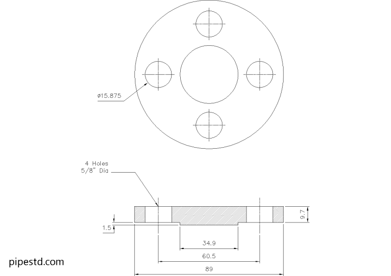 Blind Flange Class 150 | Pipe Standards Made Simple